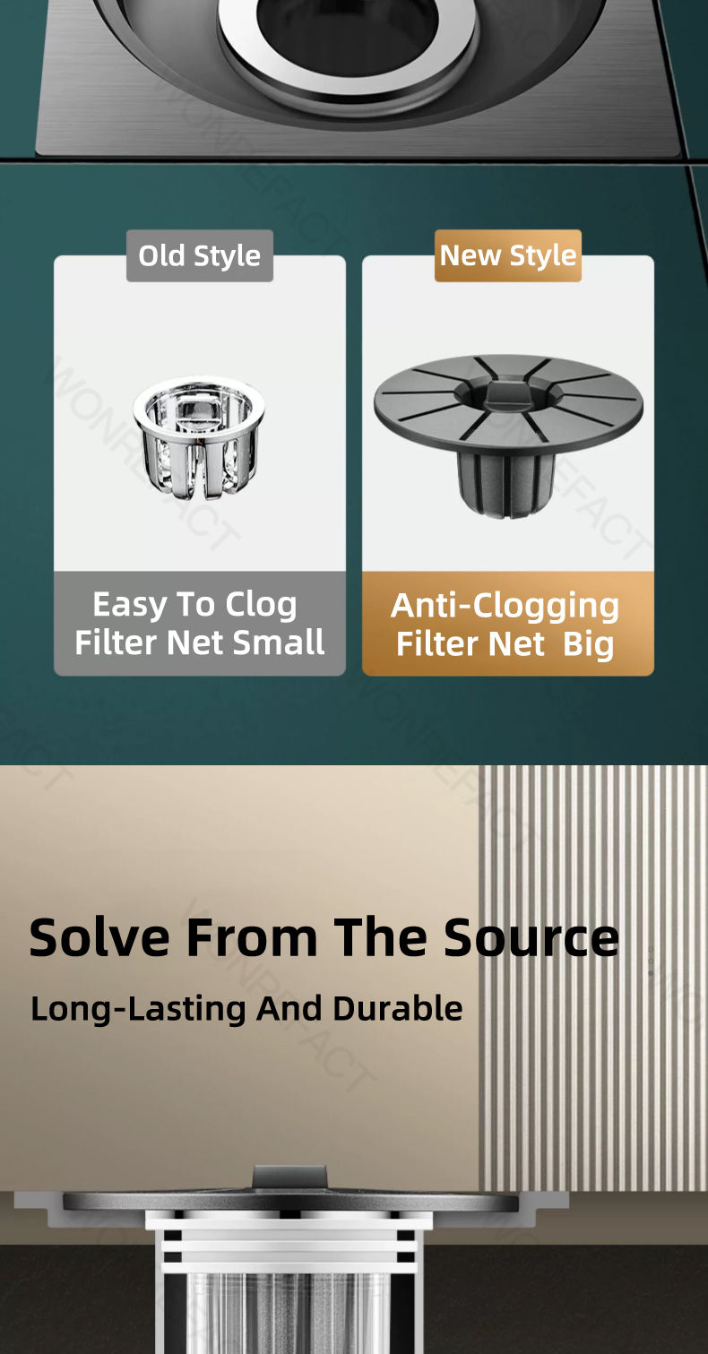 Drain Inner Core Drain Odor-proof And Insect-proof Tool Bathroom Floor ...