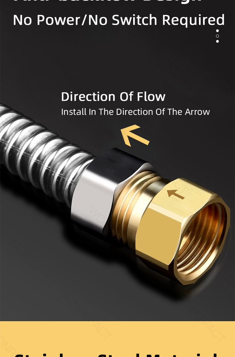 Toilet Check Valve Brass One-way Anti-dirty Water Return Valve Toilet ...