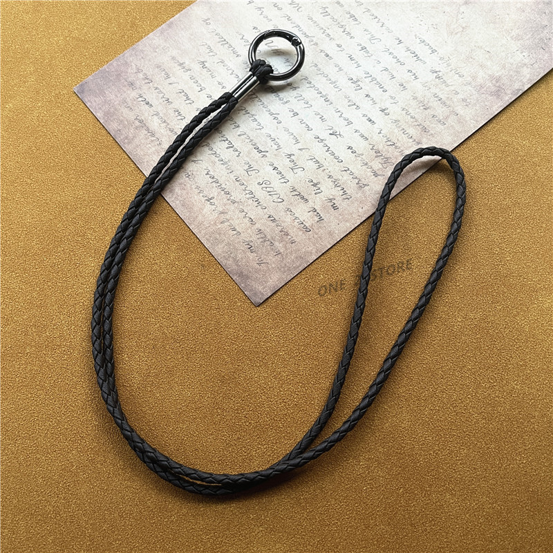 High Quality Leather Rope PU Braided Straps For Keys Lanyard Mobile ...