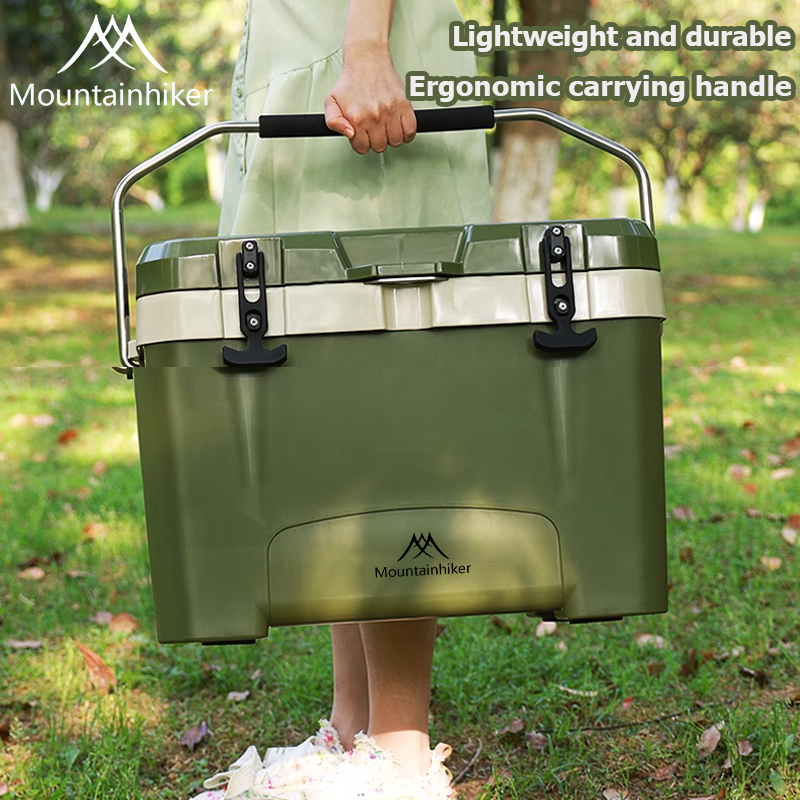🔥Ready stock🔥 MOUNTAINHIKER Portable 26L Insulation Cooler Box Ice Box ...