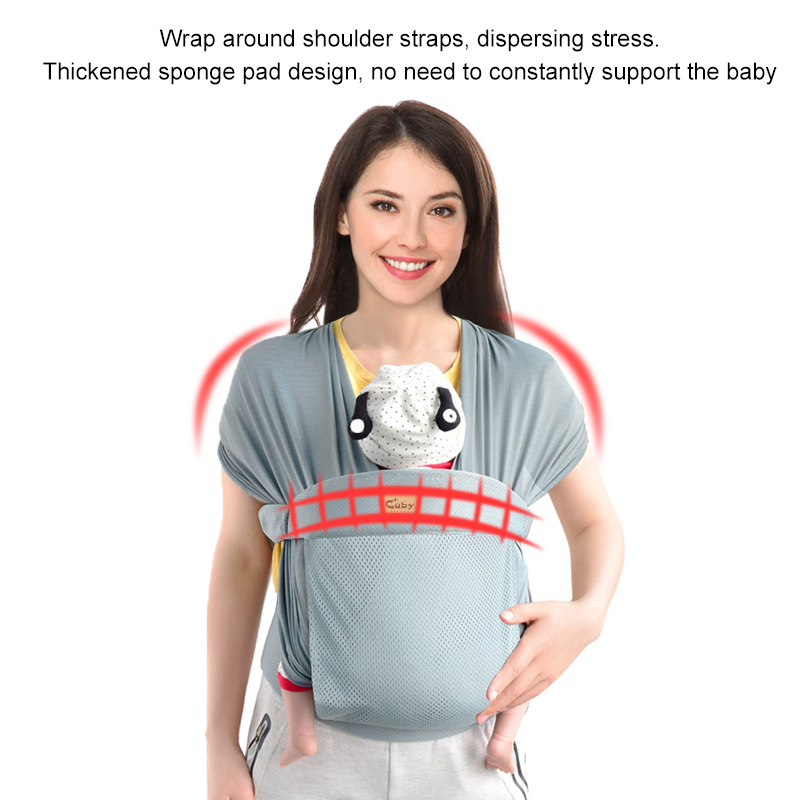 CUBY Kain Dukung Bayi Ice Silk Baby Carrier Newborns to Toddlers ...
