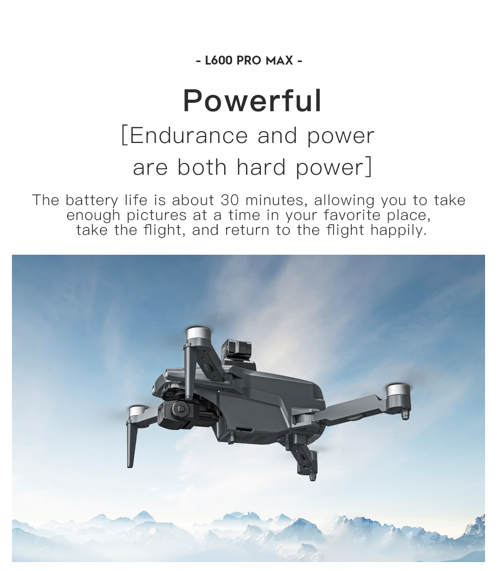 3KM Distance Professional Drone New LYZRC L600 PRO MAX EIS 4K HD Dual ...