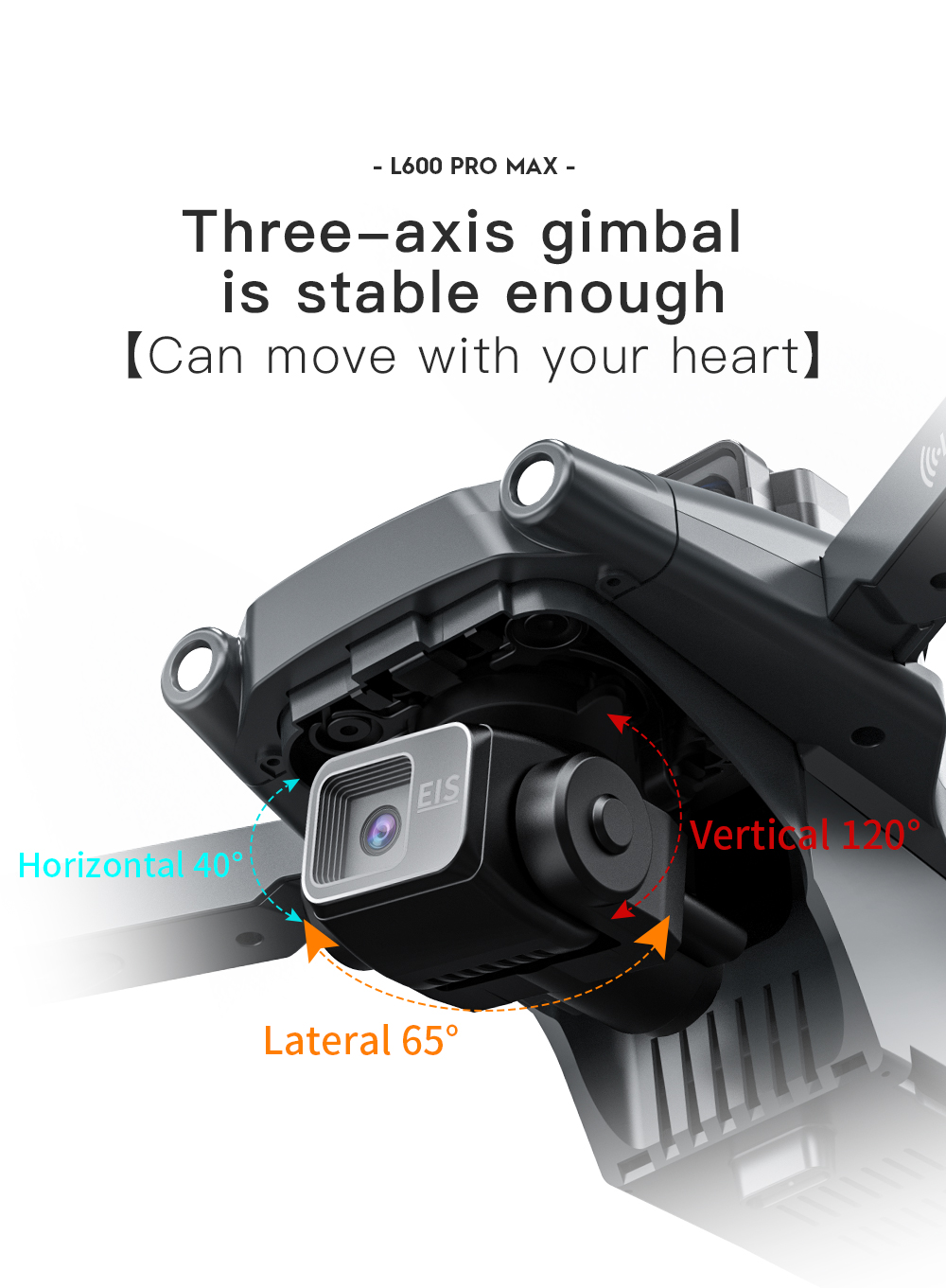 3KM Distance Professional Drone New LYZRC L600 PRO MAX EIS 4K HD Dual ...