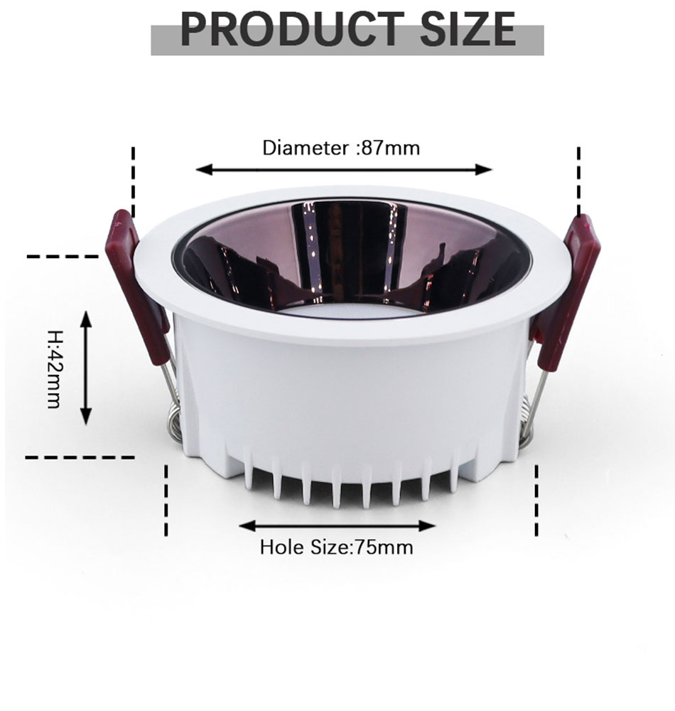Downlight Spotlight 5W 7W AC220V Embedded Home Affordable Luxury Style ...