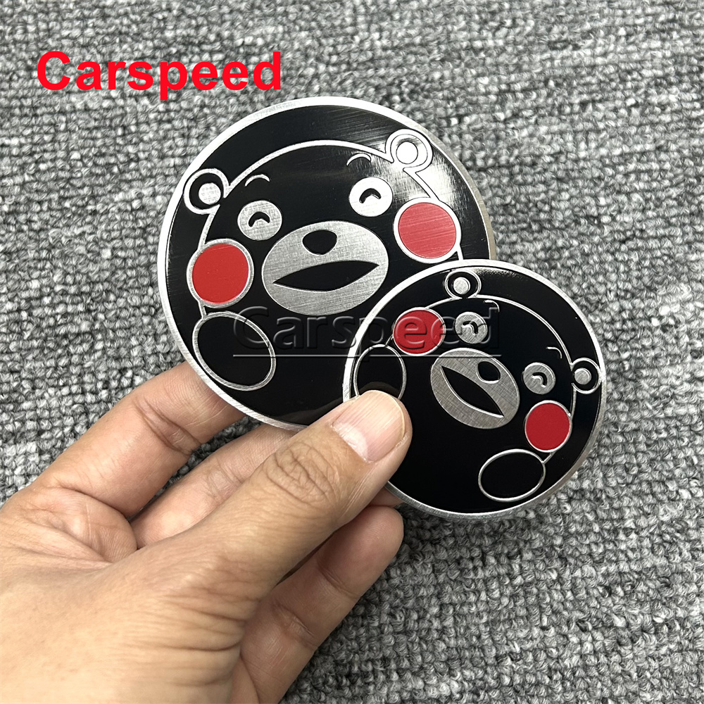 Kumamon 3D Metal Car Sticker Cartoon Emblem Badge Car Trunk 1Pcs ...