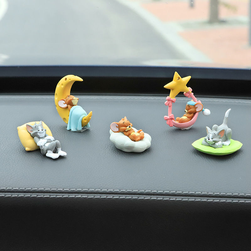 Car decoration Tom Cat and Mouse car doll Jerry Car decoration Center ...