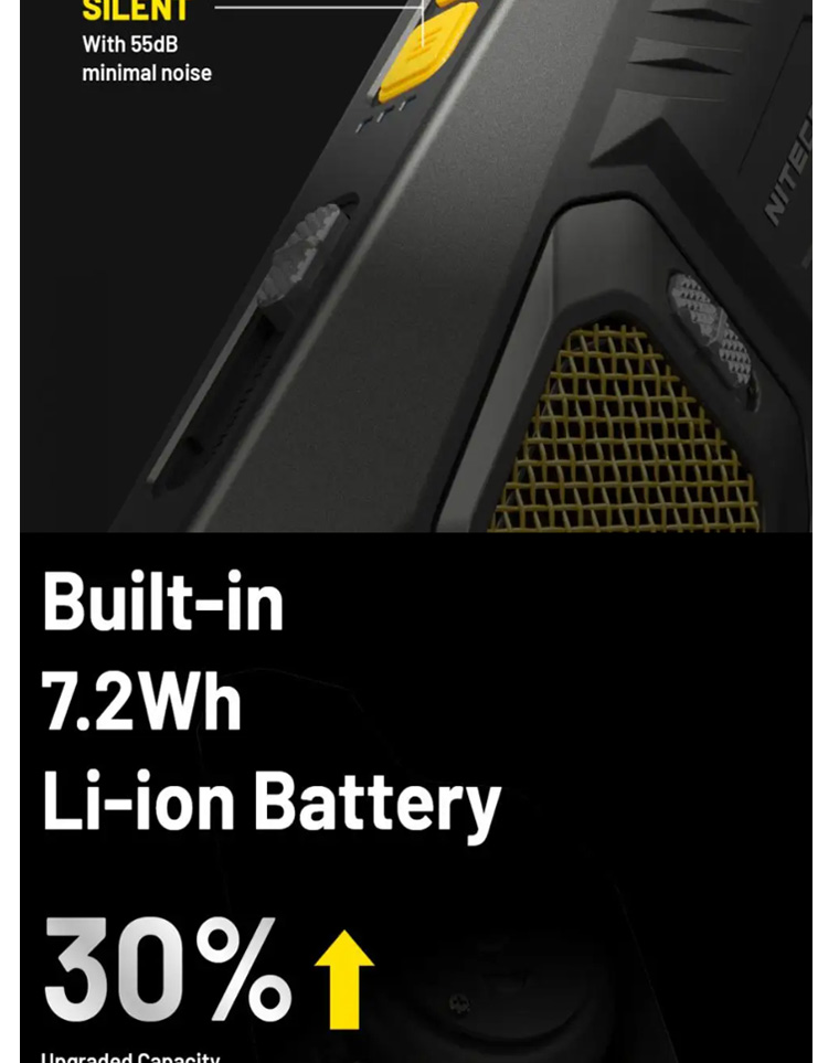 Nitecore BB21 Electric Air Blow Air Blower Dust Blower Lens Cleaning ...