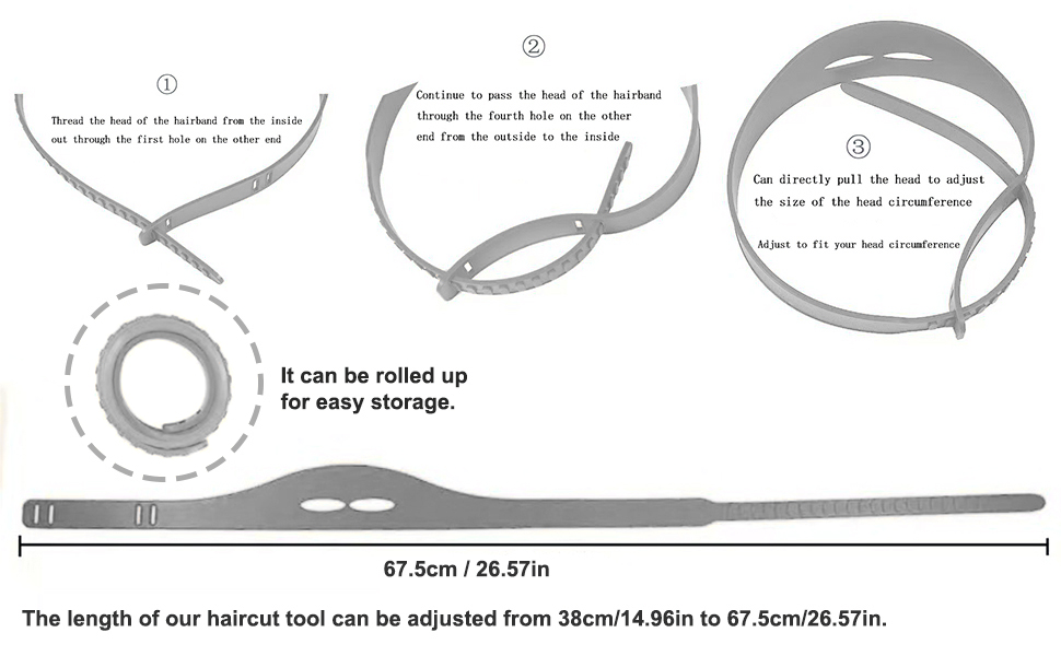 Fade Combs Barber Combs and Neckline Shaving Template Kit | Shopee Malaysia