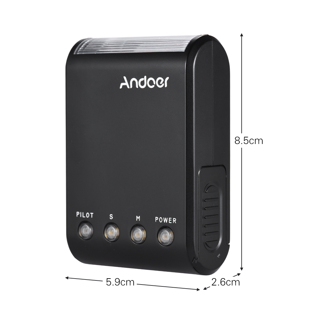 [Local delivery] Andoer WS-25 Professional Portable Mini Digital Slave ...