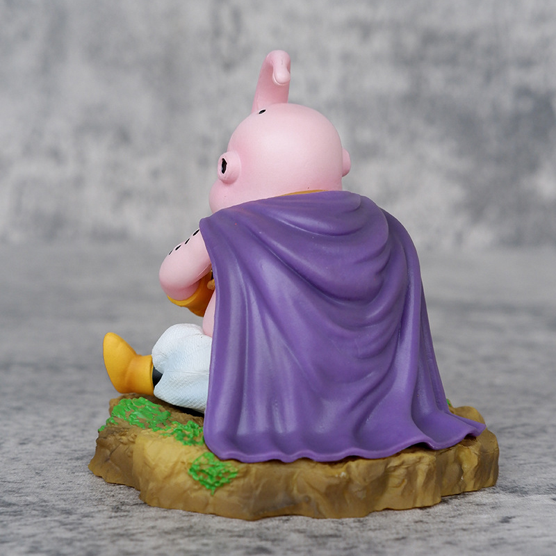 8cm Anime Dragon Ball Z Figure Majin Buu Action Figure Lick The Dog Fat ...