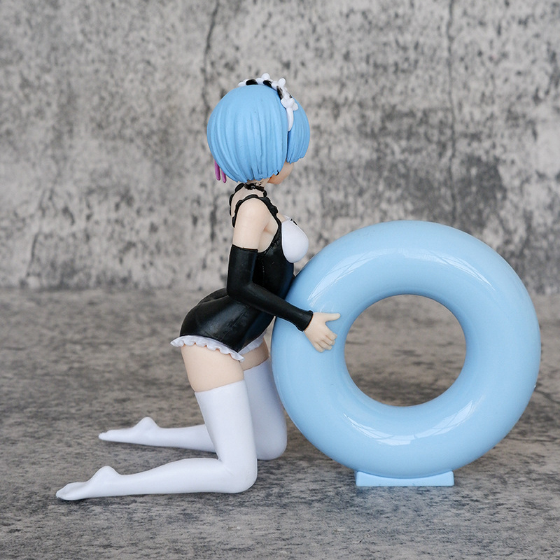 13cm Anime Figurine Re:Life In A Different World From Zero Rem Swim ...