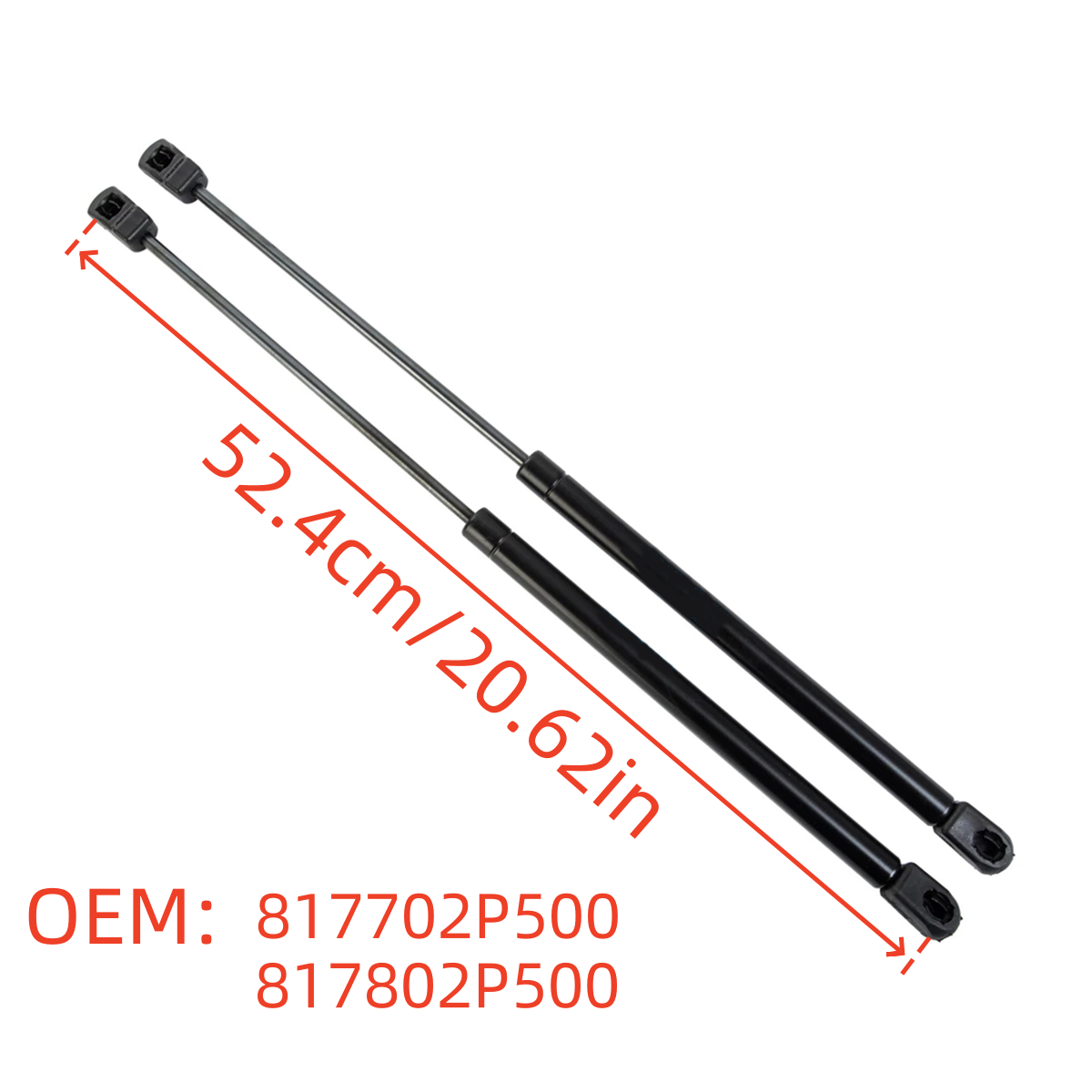 817802P000 Car Rear Boot Tailgate Gas Strut Damper Shock 817702P000 for ...
