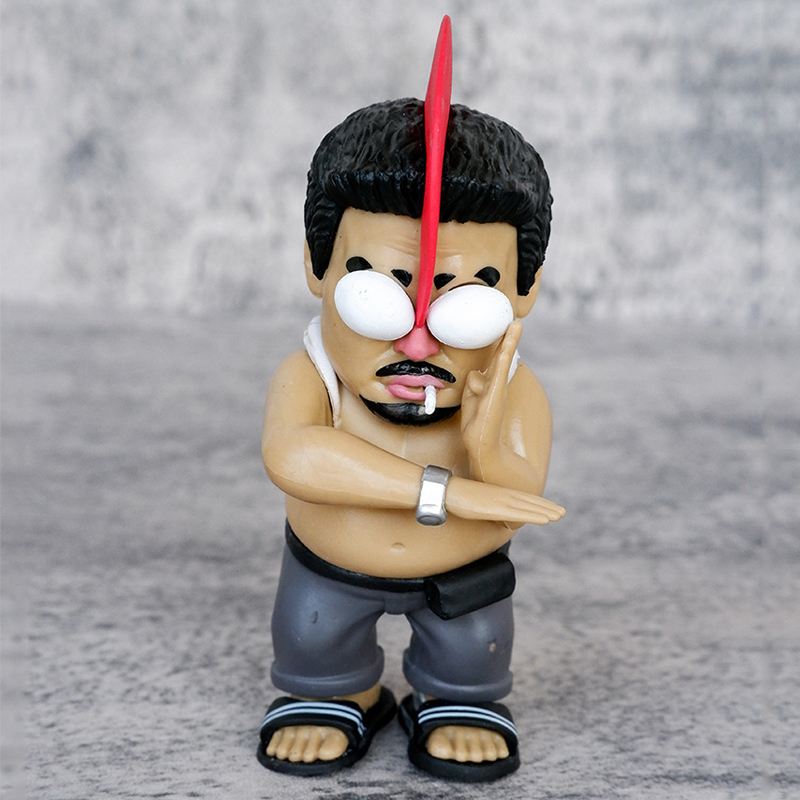 3Pcs/Set 3.5-12cm Love on Delivery Anime Figure Stephen Chow Garfield ...
