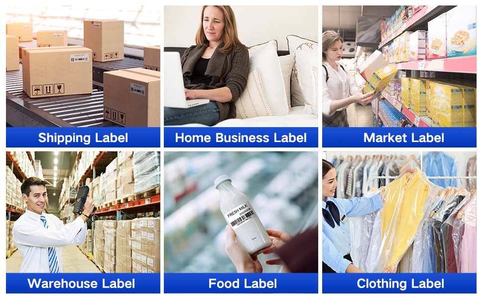 CLABEL A6 WirelessThermal Printer Waybill Printer 428S Bluetooth AWB Printer Shipping Label ...