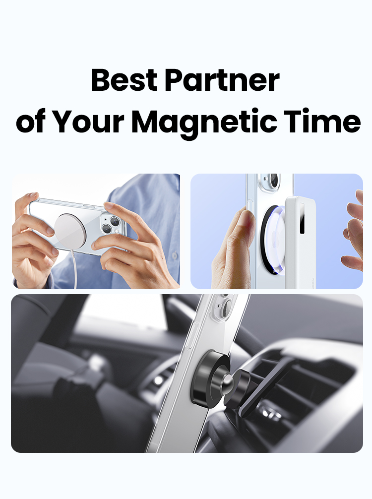 UGREEN Metal Sticker For Wireless Charger Metal Plate Ring For Magsafe ...