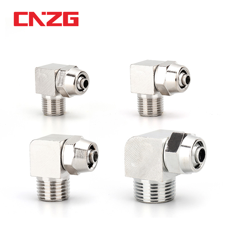 KPC & KPL Pneumatic Fitting Quick Screw On Thread 1/8 1/4 3/8 1/2 BSP ...