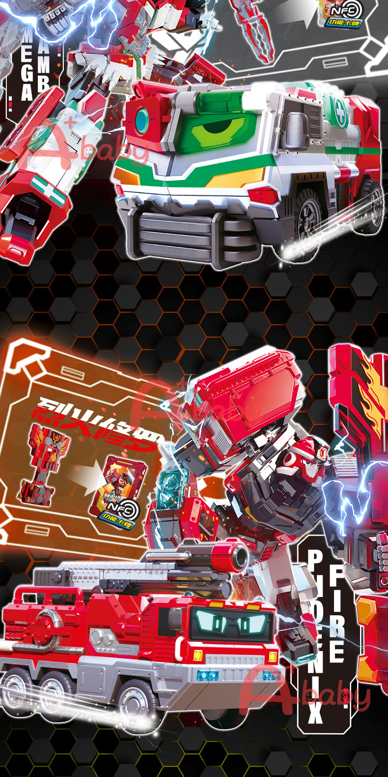 METAL CARDBOT Original Transforming Robot Action Figure（Blue Cop/Shadow ...