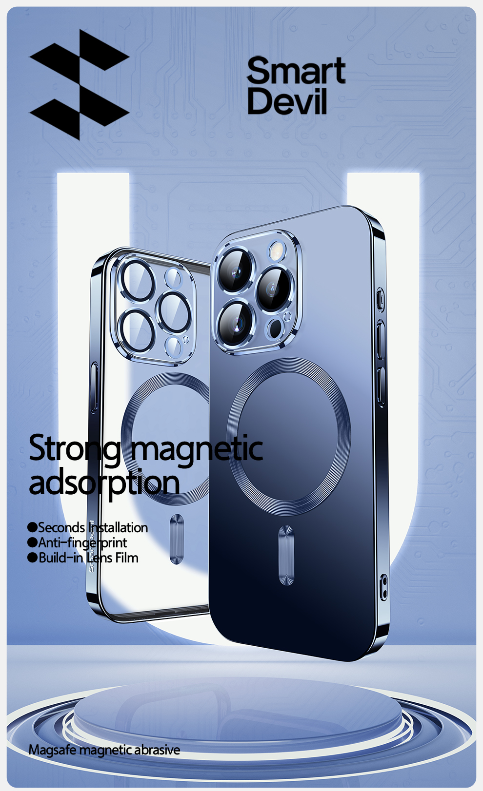 SmartDevil Matte Transparent Case For iPhone15/15Pro/15Plus/15Promax ...