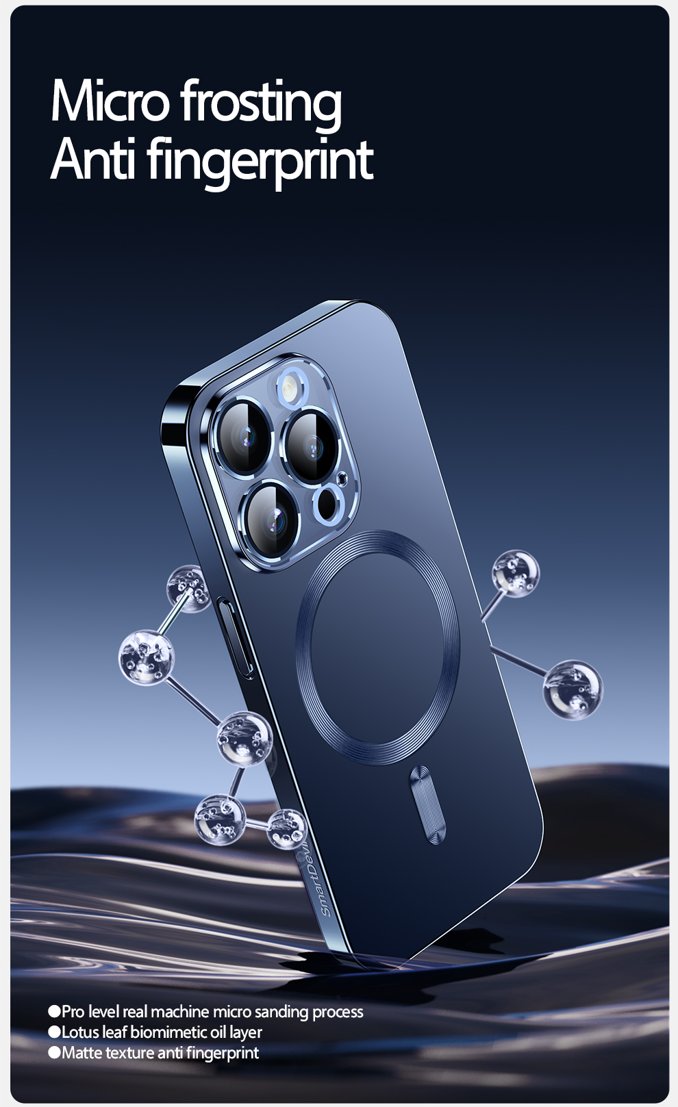 SmartDevil Matte Transparent Case For iPhone15/15Pro/15Plus/15Promax ...