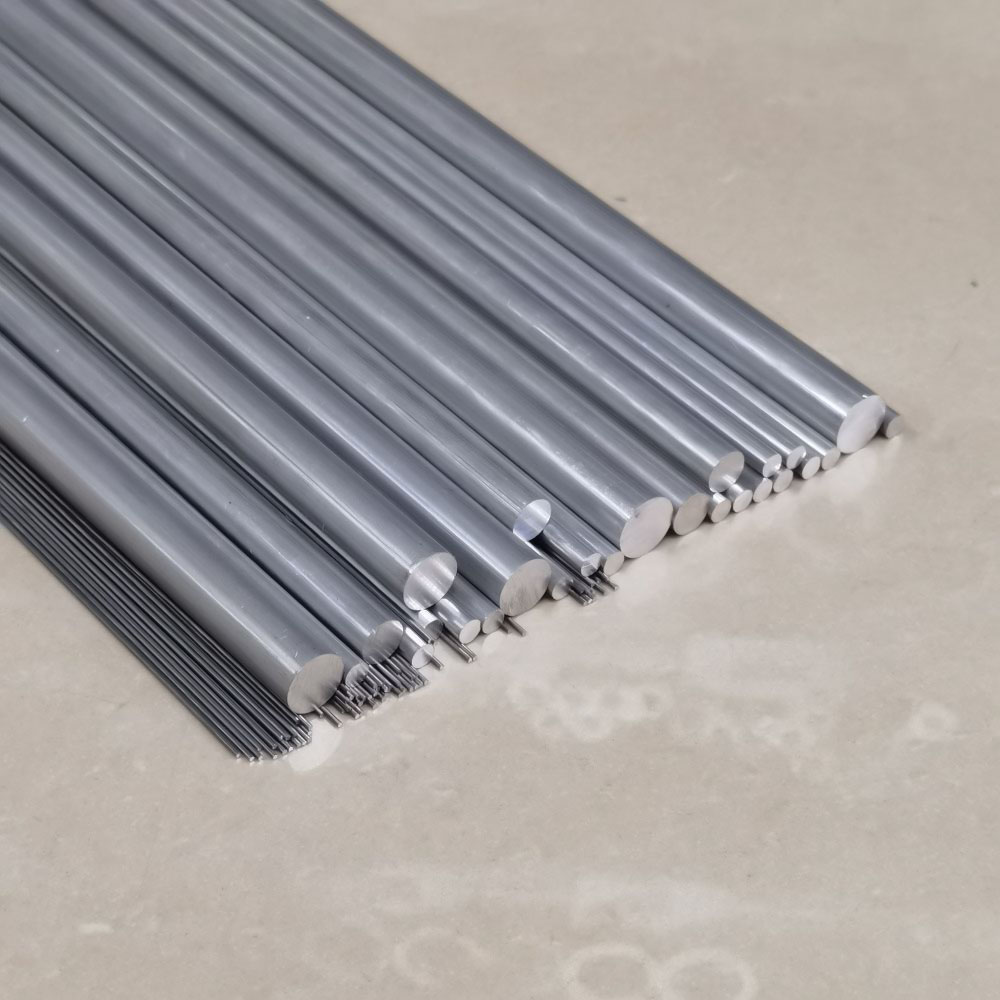 FUYI 2-100pcs aluminum solid rod Φ 1-20mm diameter 300 500mm length ...