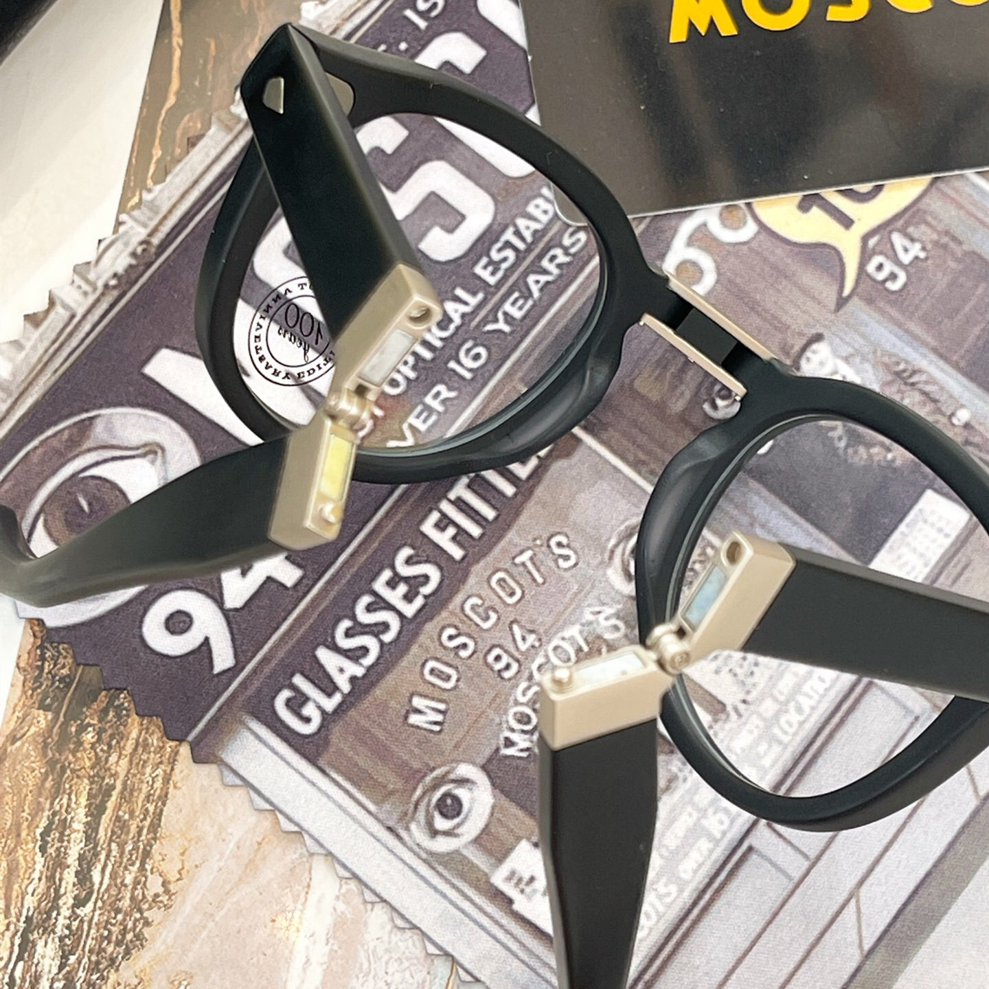 [High Quality] MOSCOT Glasses LEMTOSH FLOD Folding Temple Frame Retro ...