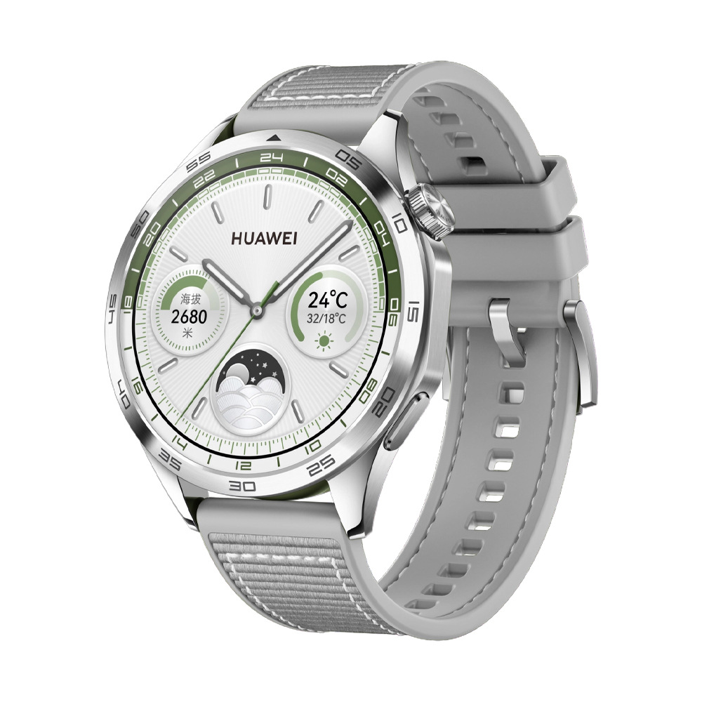 For Huawei Watch GT4 46mm Watch 4 Pro Original Style Silicone Braided ...