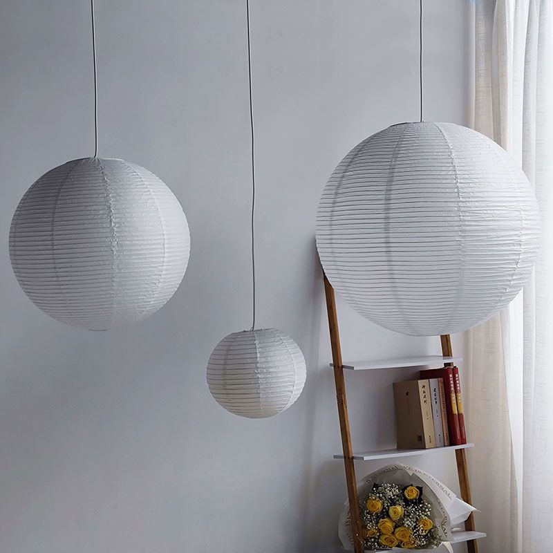 Japanese Paper Lantern Pendant Lamp Restaurant Dining Light Chandelier ...