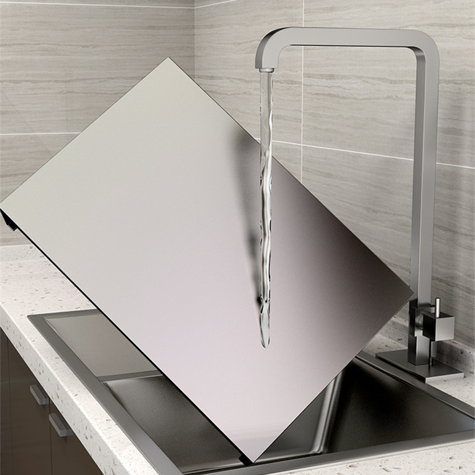 Stainless Steel Kitchen Stove Top Cover Gas Stove Protective Cover ...