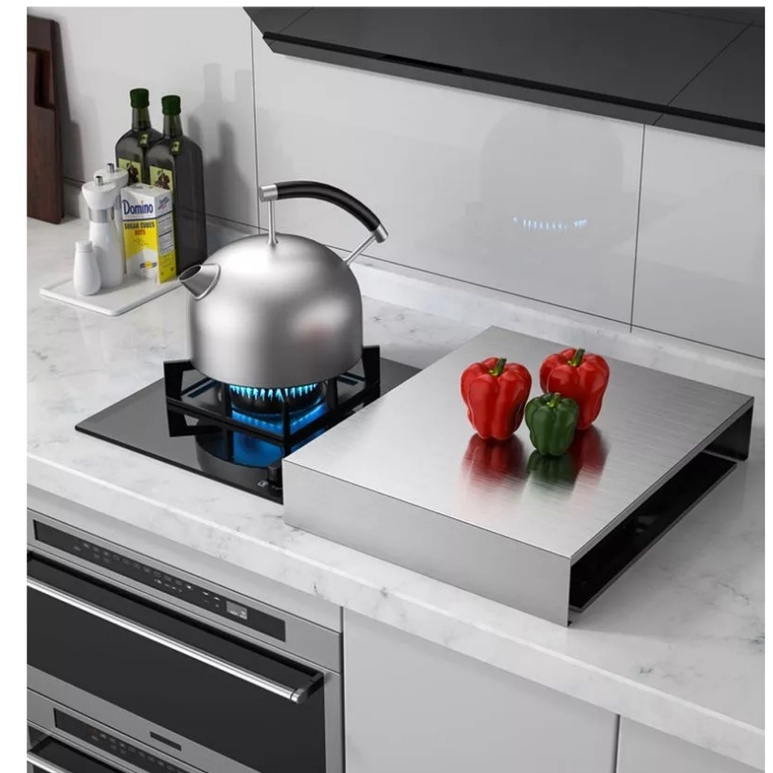 Stainless Steel Kitchen Stove Top Cover Gas Stove Protective Cover ...