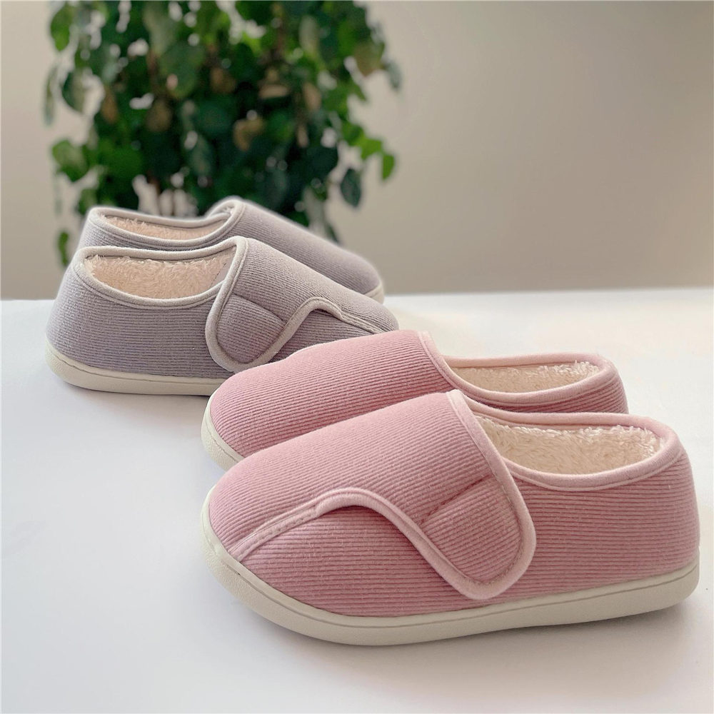 Women Memory Foam Diabetic Slippers Arthritis Edema Adjustable Closed ...