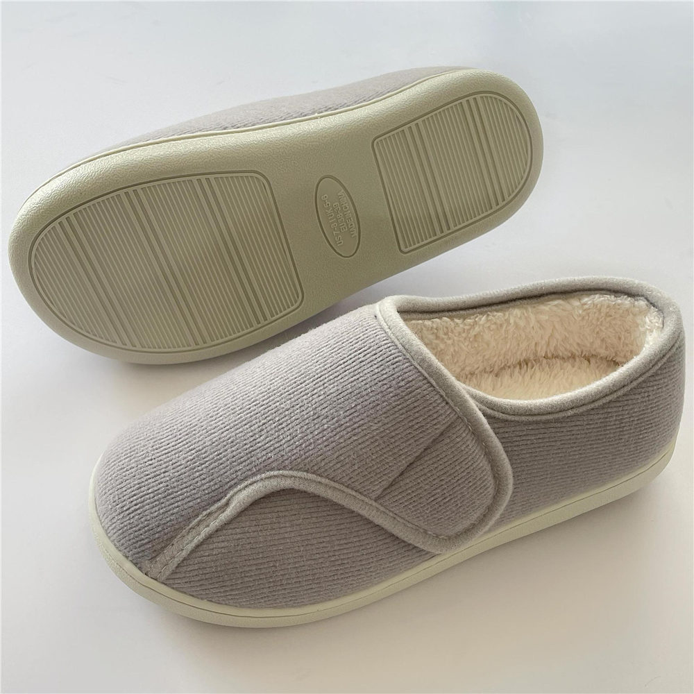 Women Memory Foam Diabetic Slippers Arthritis Edema Adjustable Closed ...