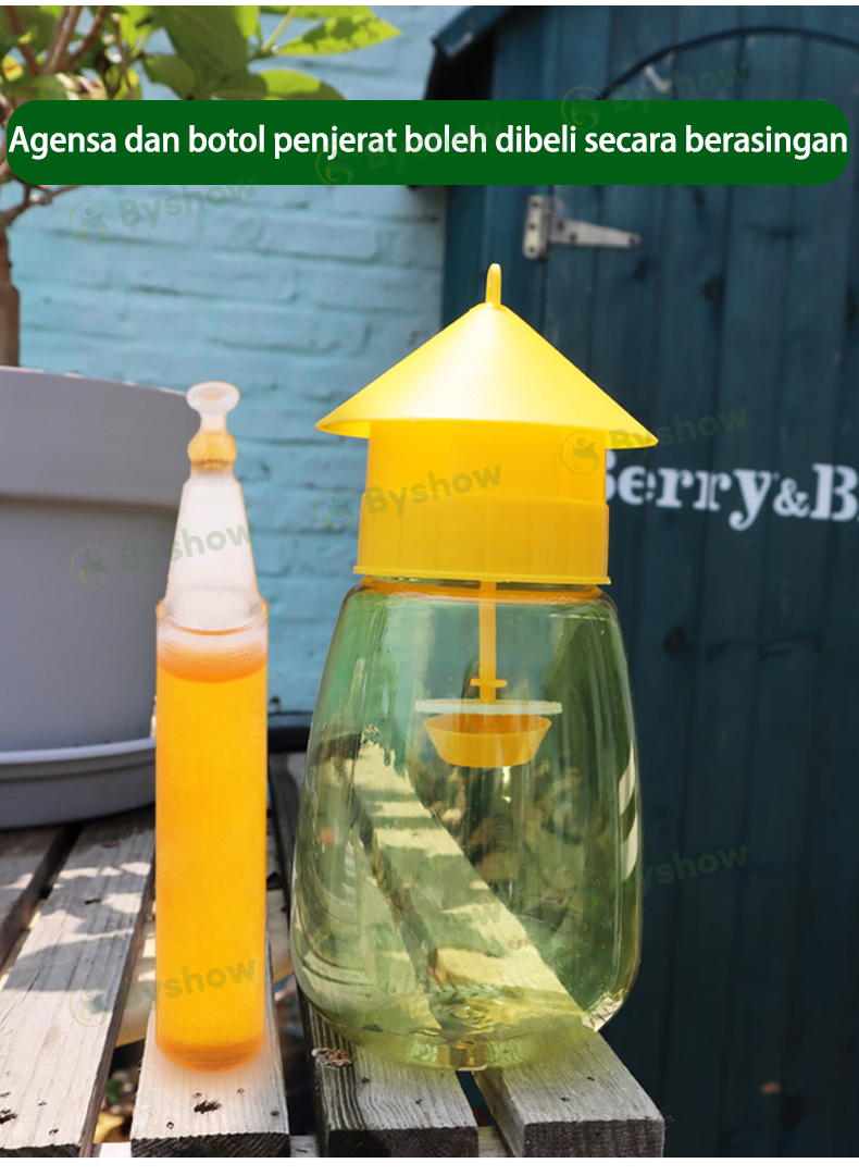 【Byshow】🔥Malaysia In Stock🔥 Fruit Fly Trap bottle attractant Flies ...