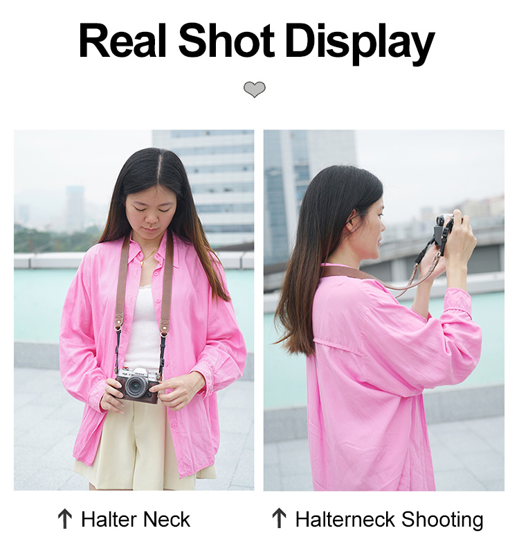 DSLR Digital Camera Strap Adjustable Shoulder Neck Strap Compatible For ...