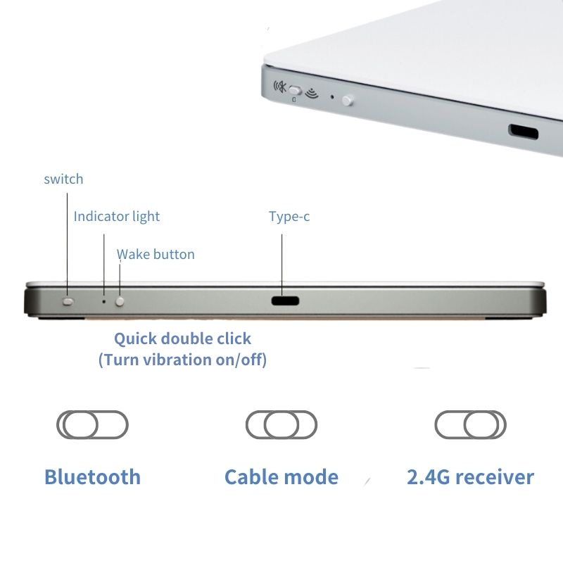 IFXLIFE Bluetooth Touchpad Multi-function gestures Trackpad ...
