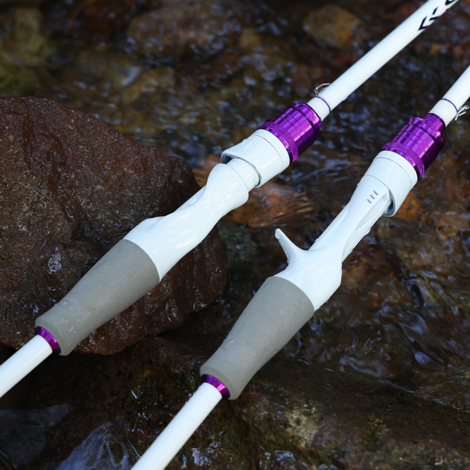 Sougayilang Fishing Rod Carbon Fiber 10LB 2 Sections Joran Pancing 1.8M Spinning/Casting Rod For ...