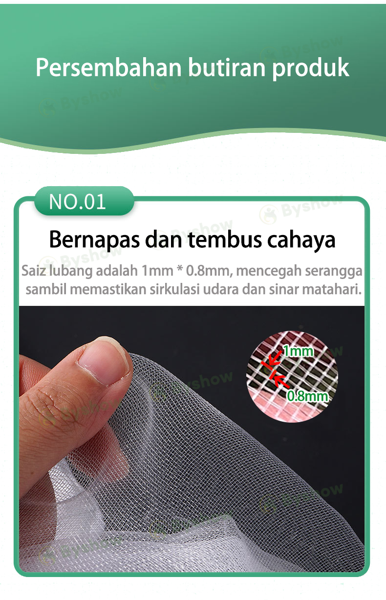 【Byshow】🔥Malaysia In Stock🔥Quality Protective Net nylon barrier netting ...