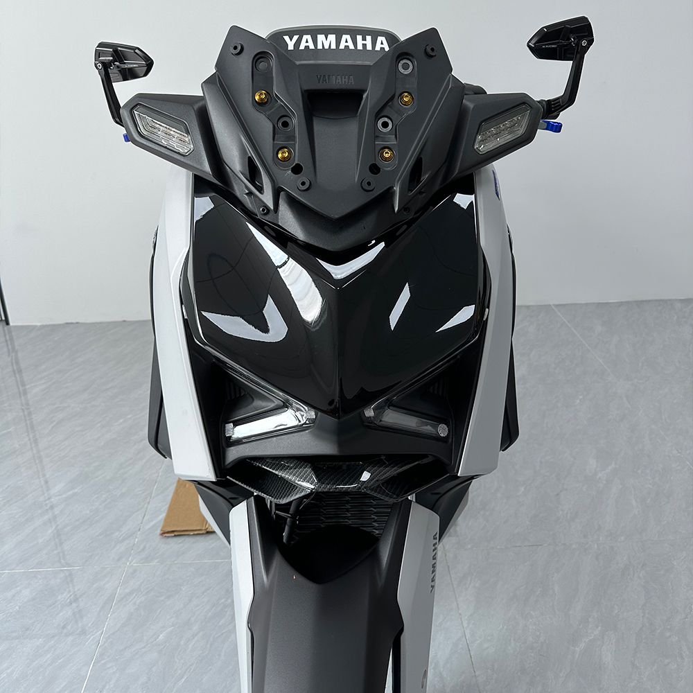 For YAMAHA XMAX 300 2023-2024 motorcycle modification front lip fixed ...