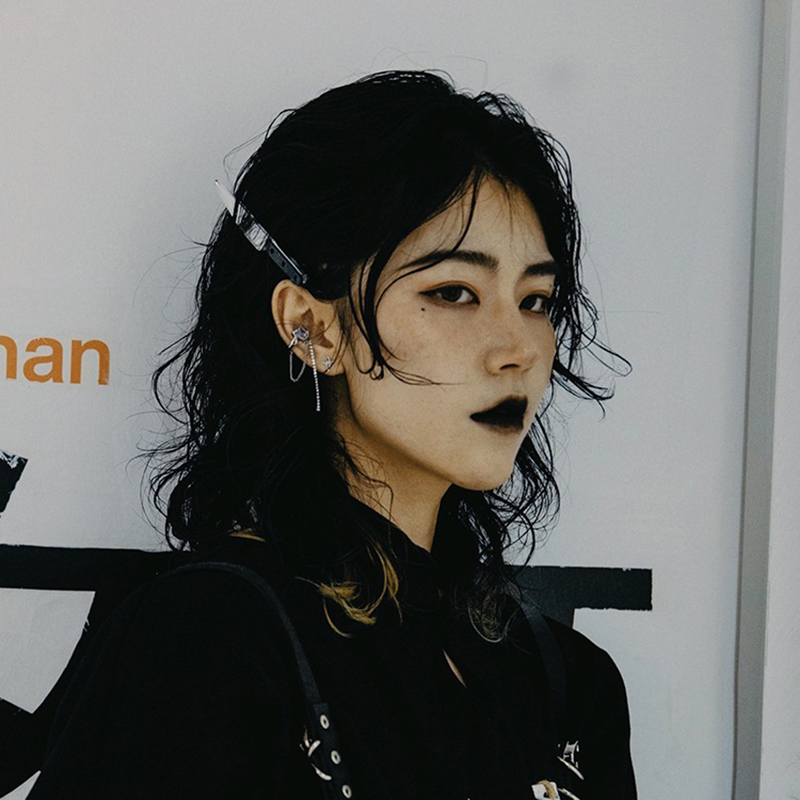 Simple Knife-Shaped Hair Clip Creative Unique Design Hip-Hop Punk Hair ...