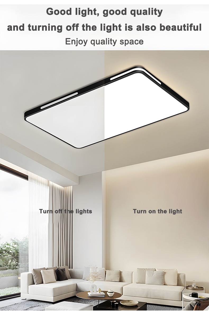 Tricolor LED Ceiling Light 90/65/60/50/40cm Lampu Siling Moden Ultra ...