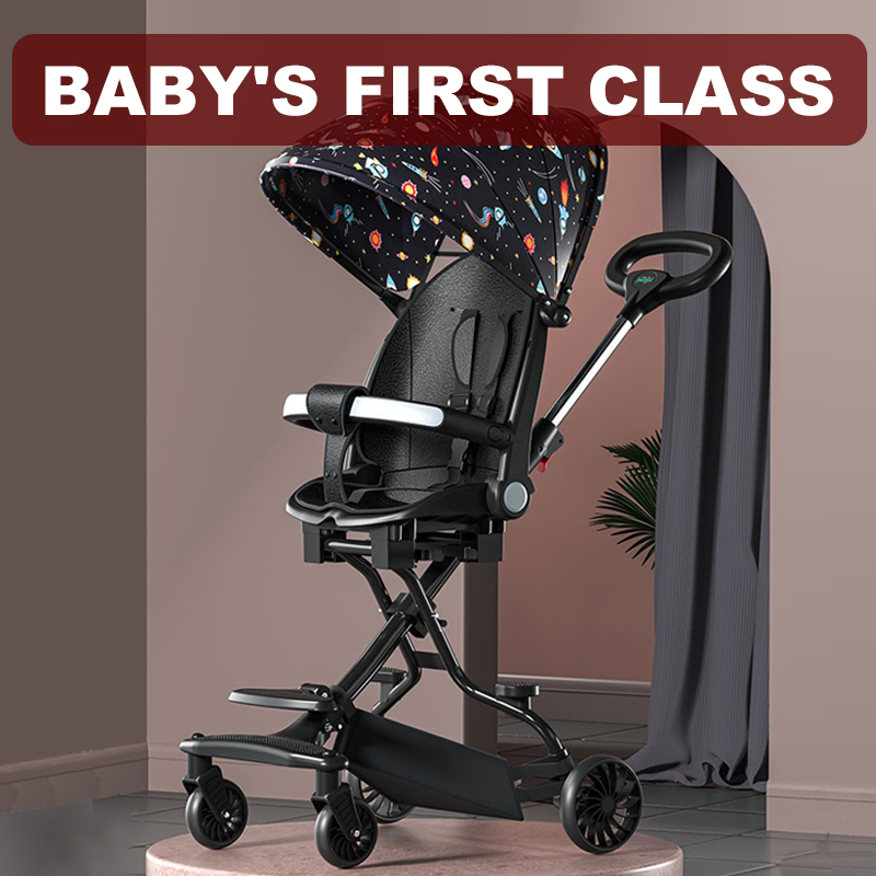 Baby Stroller Foldable 2 Way Magic stroller 4 wheels Ultra lightweight ...