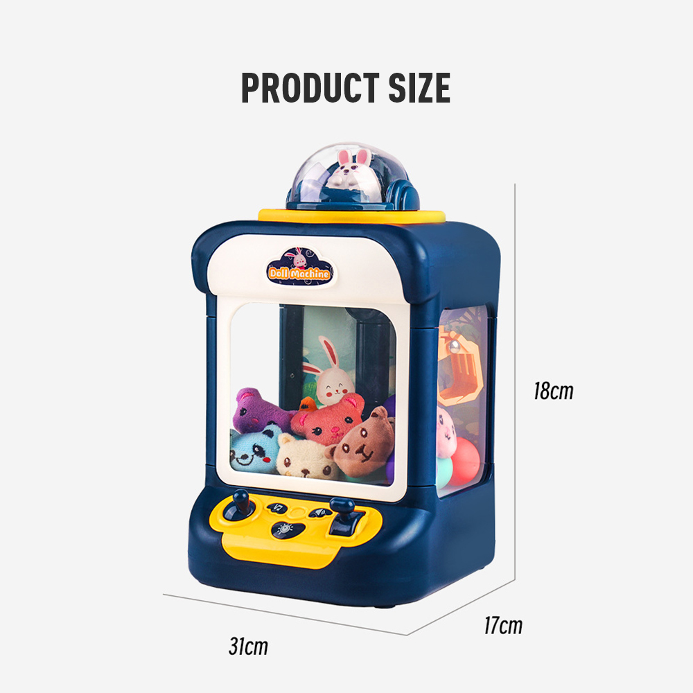 Claw Machine Toys Mini Doll Machine For Kids Toys Childs Birthday Gift ...