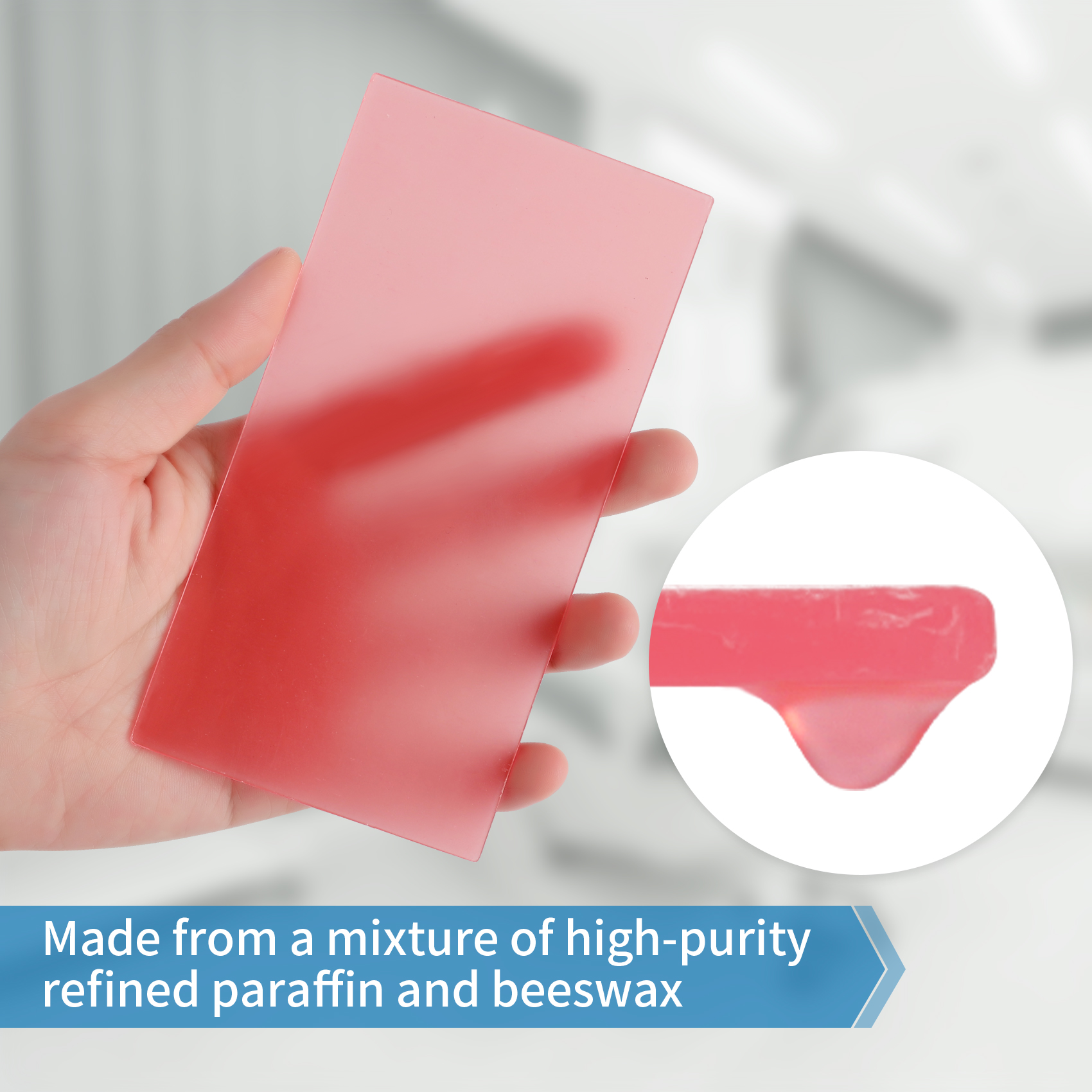 20 Sheets/box Dental Lab Base Plate Red Utility Wax Red Modeling Wax ...