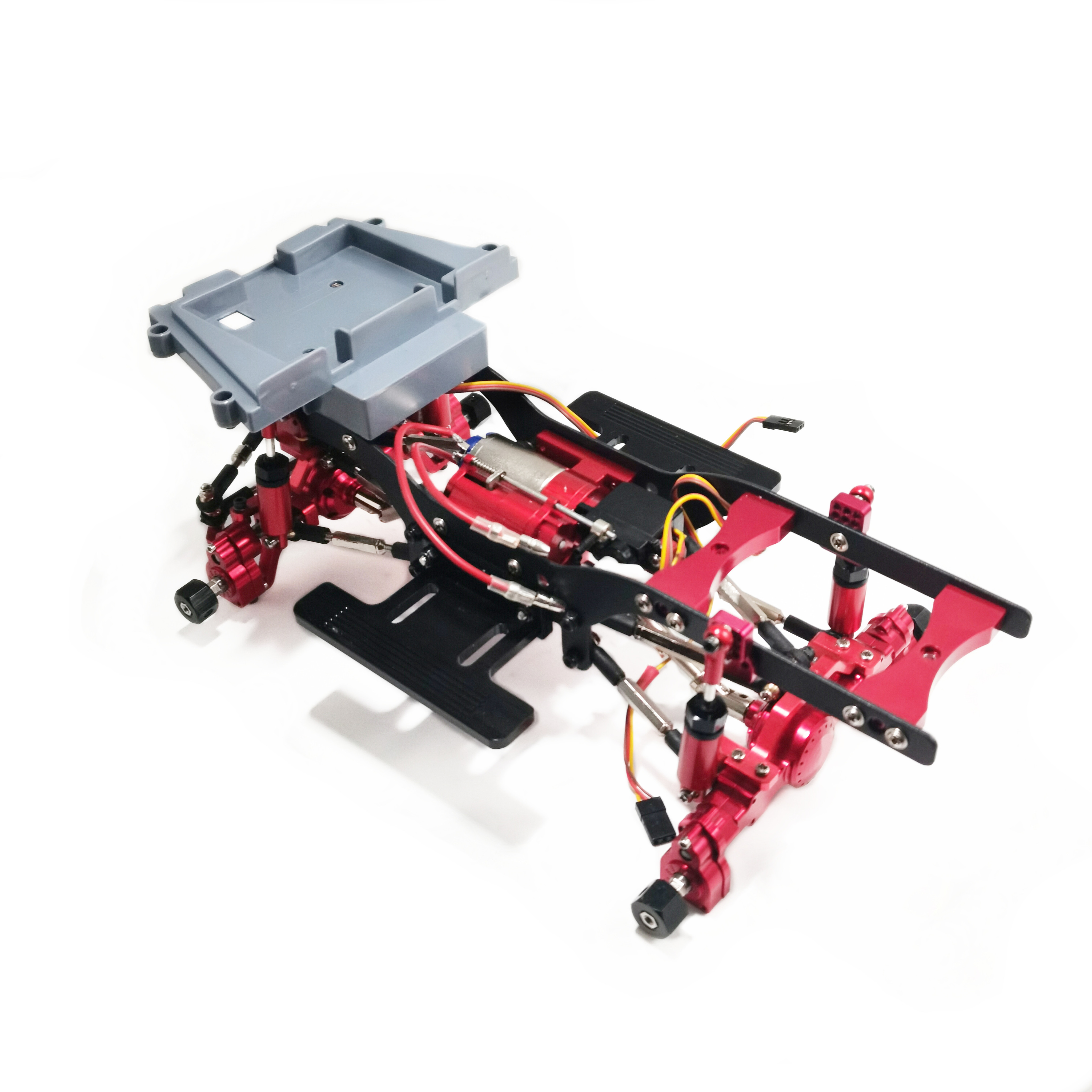 MN99S MN98 WPL C14 C25 2 speed gearbox motor with pinion 370 brushed ...