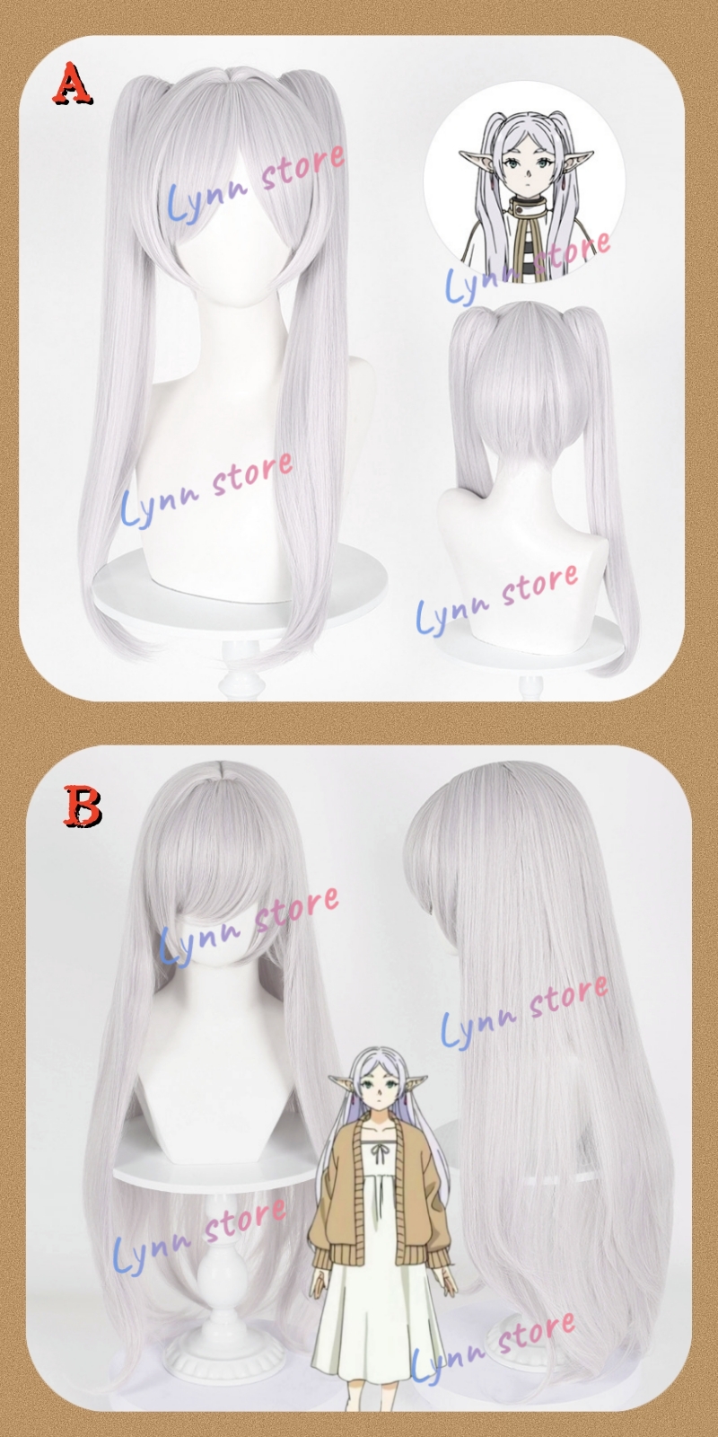 FRIEREN Cosplay Costume New Anime FRIEREN AT THE FUNERAL Dress+Cloak ...