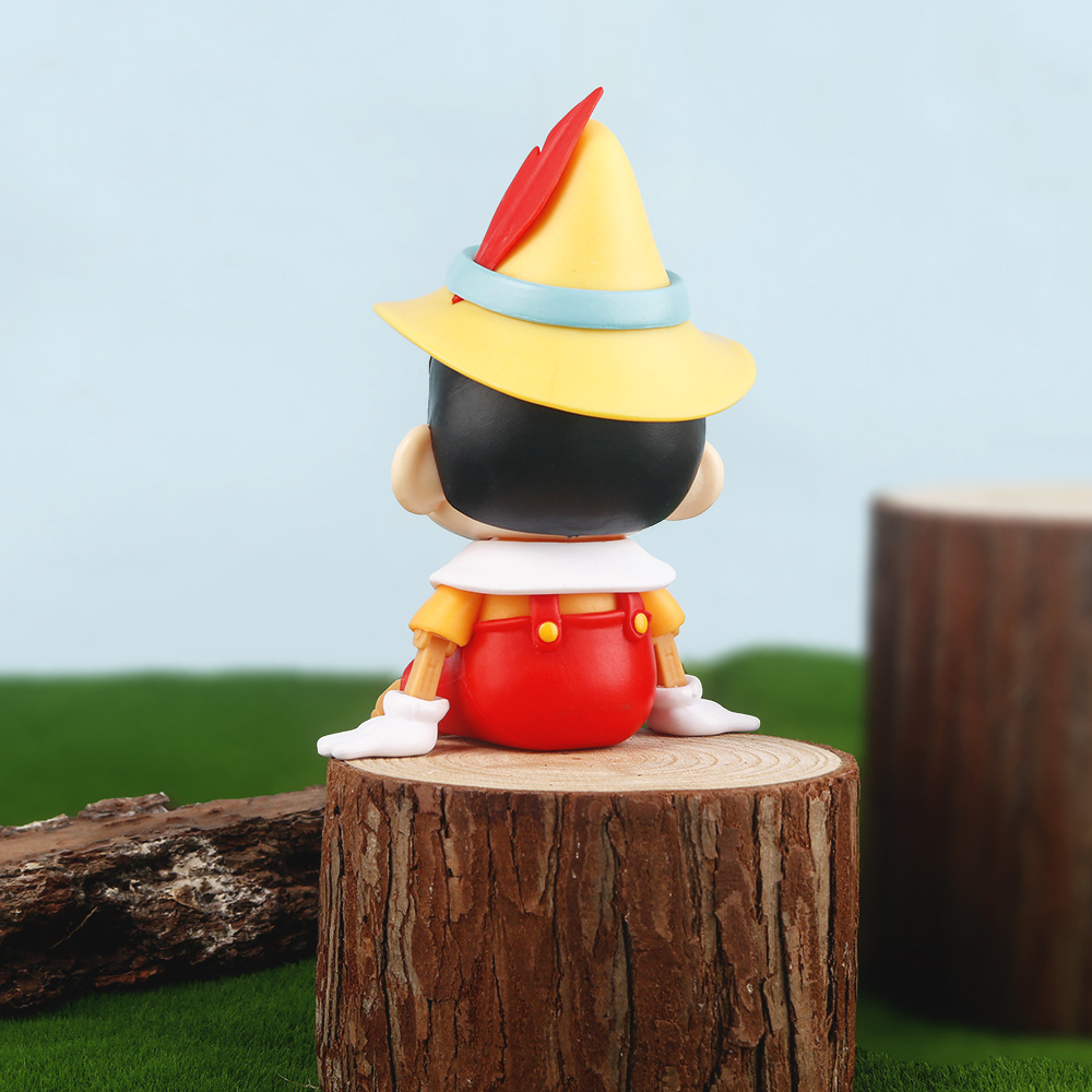 13-15cm Anime Crayon Shin-chan Figure Nohara Shinnosuke Cosplay Clown ...