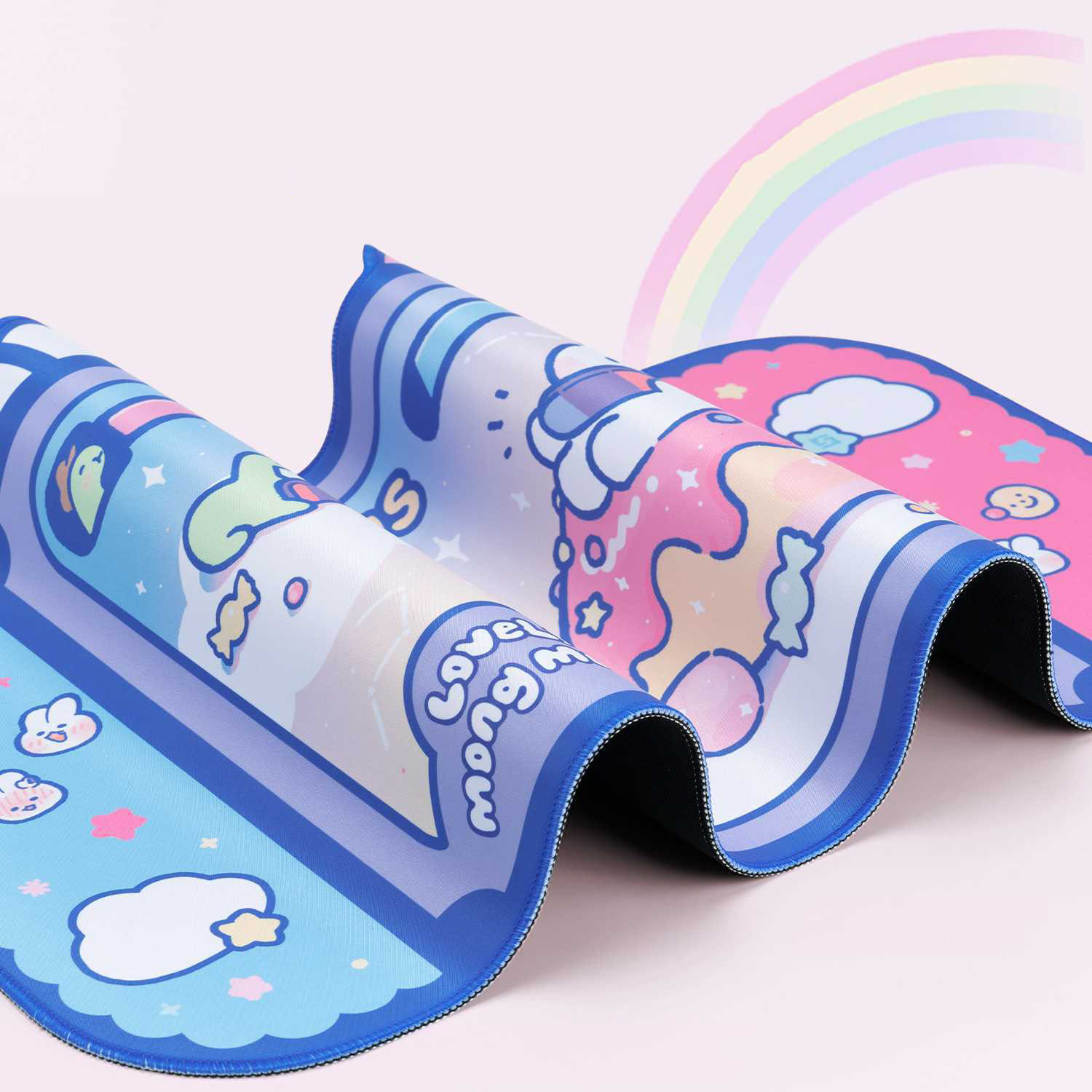 【Ready Stock】Mouse Pad Pokemon Ditto Desk Mat Keyboard Wrist Rest ...