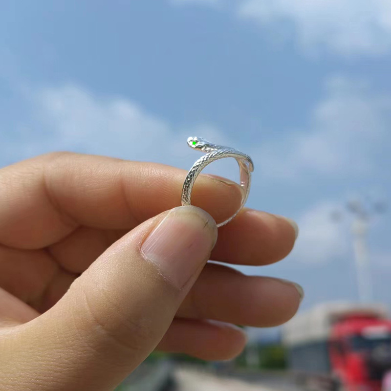 Snake Snake Ring Men Women Tail Ring Small Snake Index Finger Ring ...