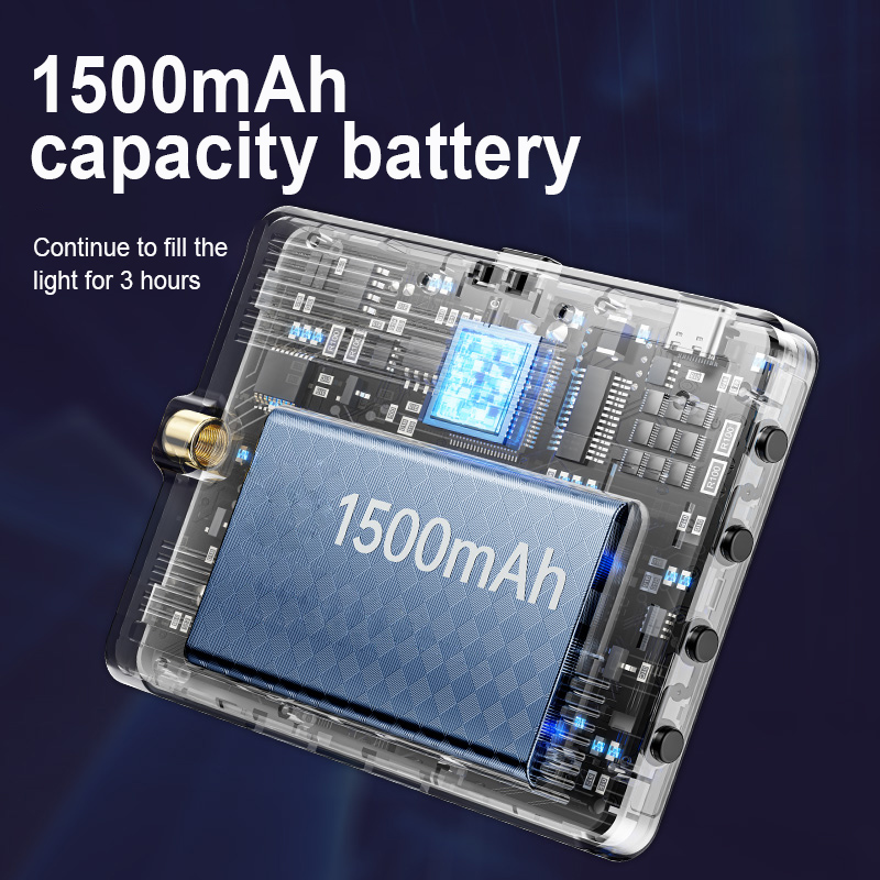 M15 M16 RGB Photography Fill Light Built-in Battery With phone clip ...