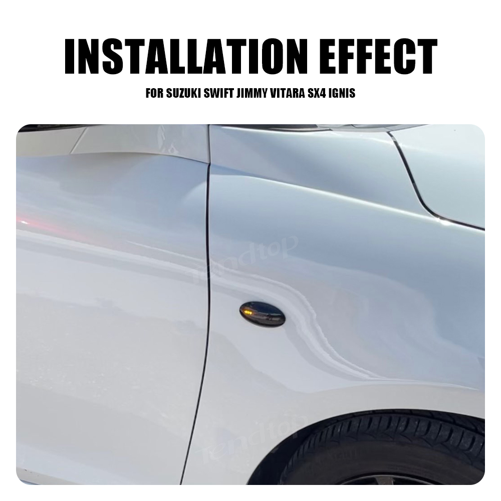 LED Dynamic Turn Signal Lights For Suzuki Swift Jimmy Vitara SX4 Alto ...