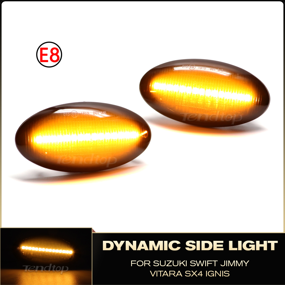 LED Dynamic Turn Signal Lights For Suzuki Swift Jimmy Vitara SX4 Alto ...